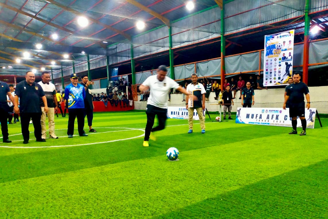 Sekda Anambas Resmi Buka Turnamen MUFA AFK Cup 2025 - liputannews